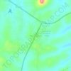 Mapa topográfico Manyoni, altitude, relevo